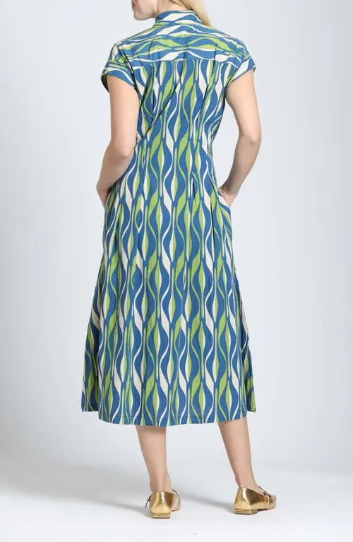 APNY Tie Front Midi Dress