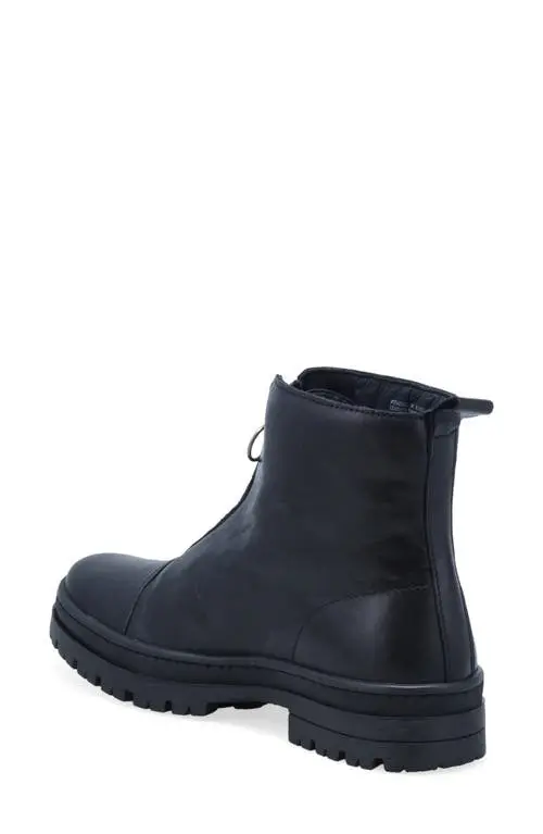 Miz Mooz Athena Leather Bootie - Black