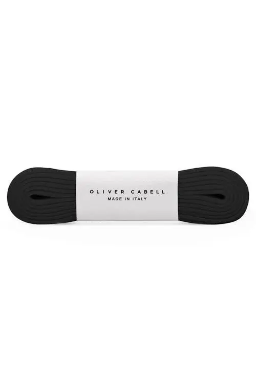 OLIVER CABELL Cotton Shoelaces - Black