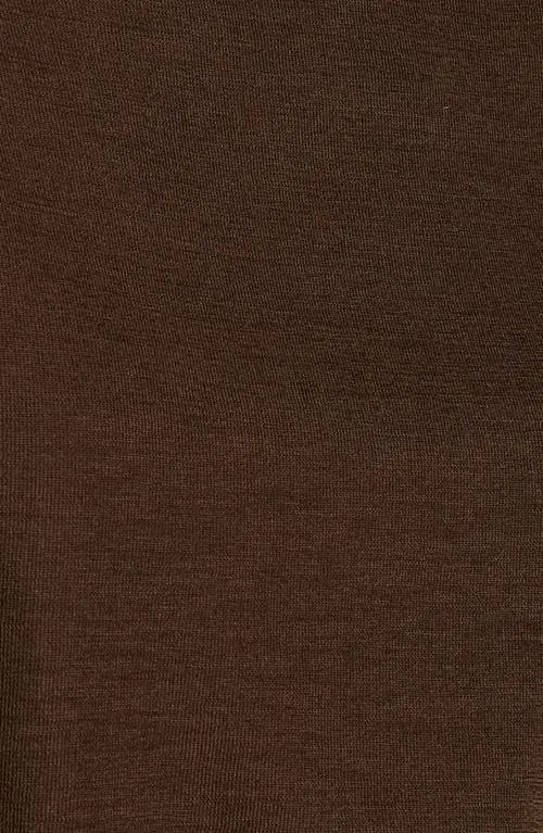 Vince Relaxed Funnel Neck Wool Blend Top