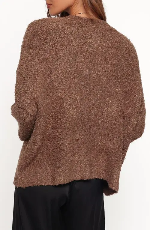 PETAL & PUP Freida Boucle Knit Sweater