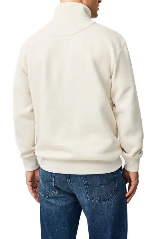 Rodd & Gunn Newfield Quarter Zip Pullover - Oat
