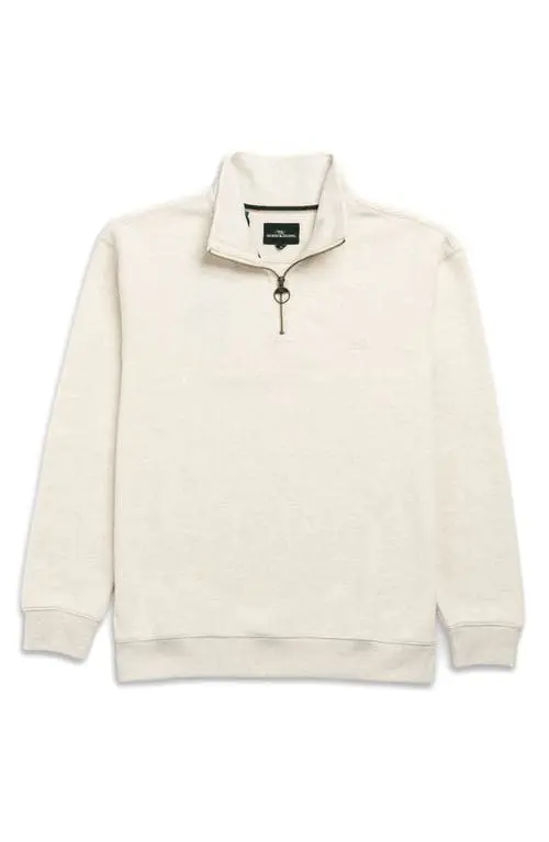 Rodd & Gunn Newfield Quarter Zip Pullover - Oat