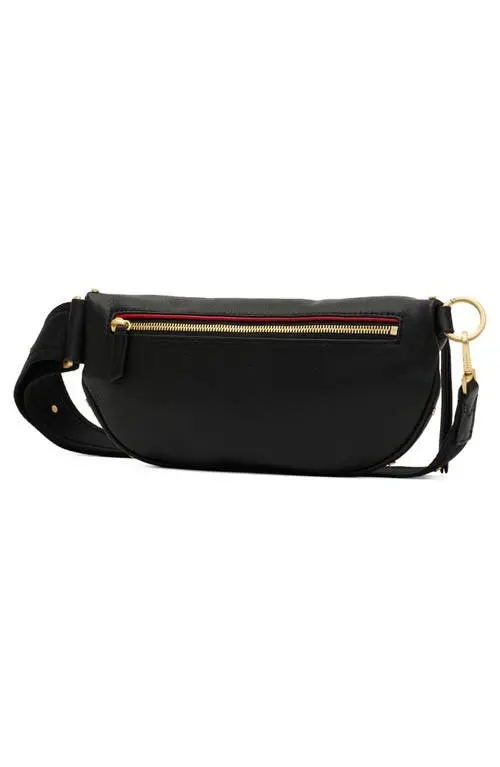 HAMMITT Charles Medium Leather Belt Bag - Starlight/brushed Gold