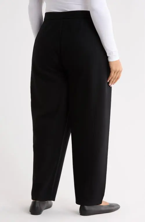 Eileen Fisher Pleated Ankle Lantern Pants
