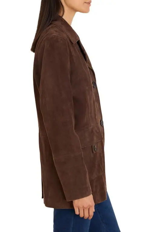 NIC+ZOE Mod Suede Coat