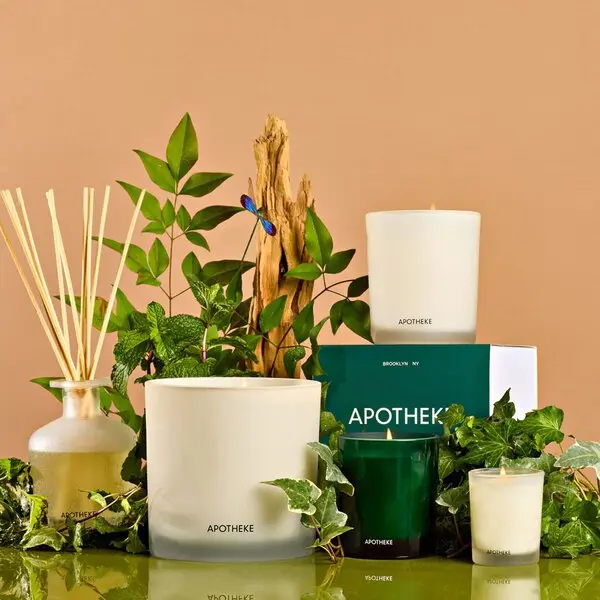 APOTHEKE Wild Mint And Ivy Votive Candle
