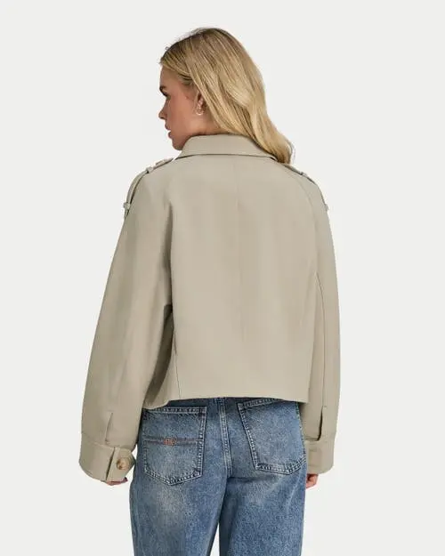 HERA Studio Boxy Fit Cropped Jacket