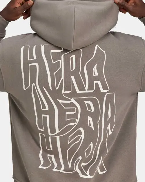 HERA Grafitti Print Oversized Hoodie
