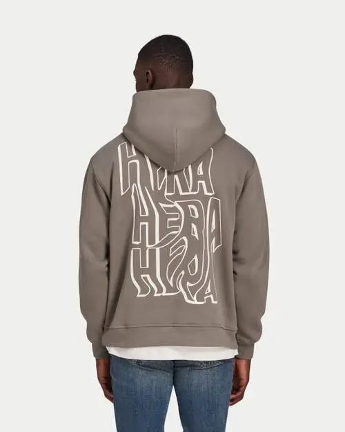 HERA Grafitti Print Oversized Hoodie