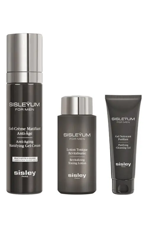 Sisley Sisleÿum Anti-aging Mattifying Gel-cream Discovery Program $392 Value - No Color