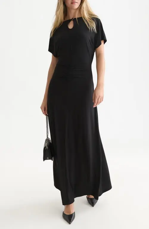 Scotch & Soda Ruched Maxi Dress