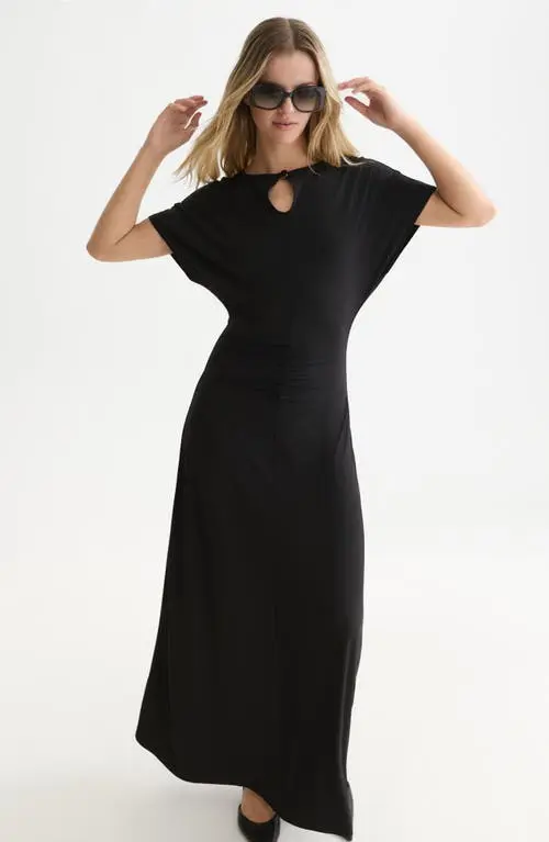 Scotch & Soda Ruched Maxi Dress