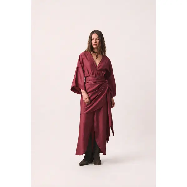 INMACULADA Alma Silvestre Dress - Magenta