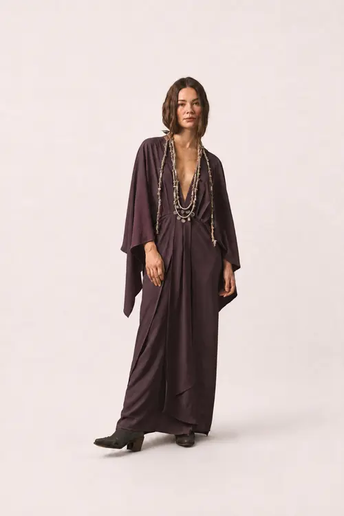 INMACULADA Serrania Dress - Grape