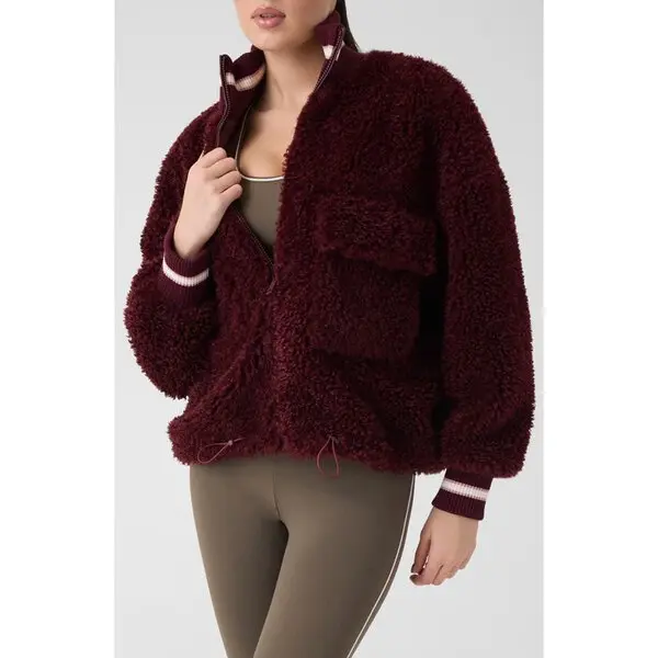 Guess Muriel Faux Shearling Jacket