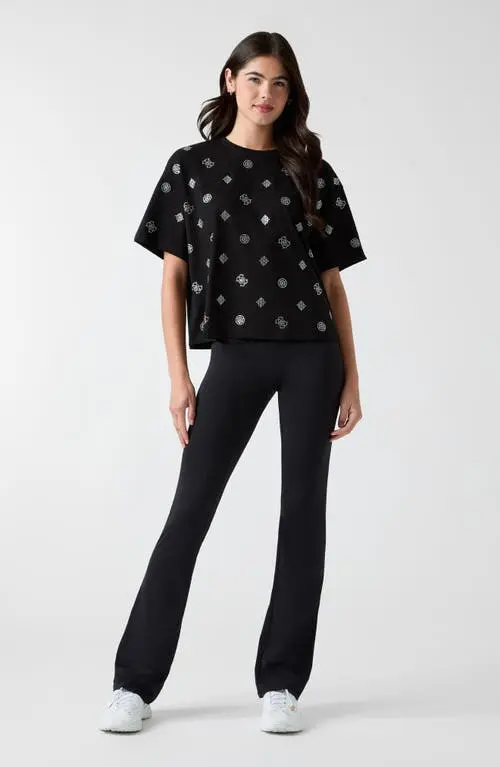 Guess Amalia Rhinestone Logo T-shirt