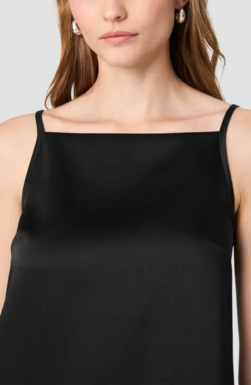 French Connection York Sleeveless Satin A-line Minidress