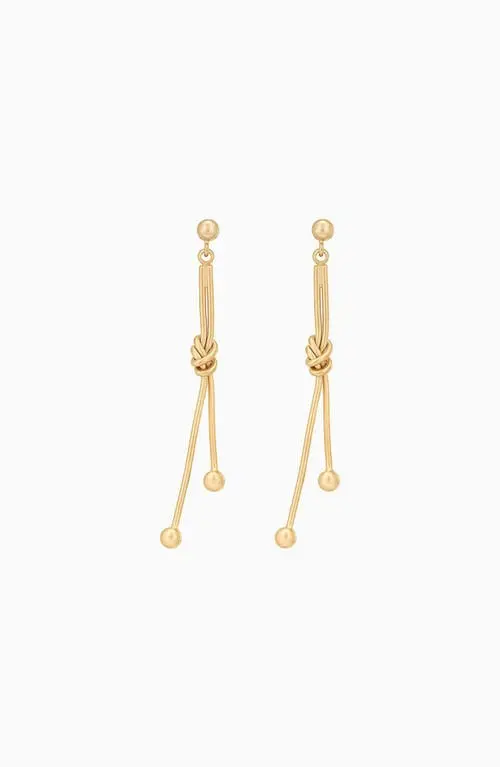 BEARFRUIT JEWELRY Alicia Earrings Dainty Elegant Statement - Gold
