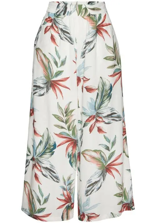LASCANA Tropical Print Culottes