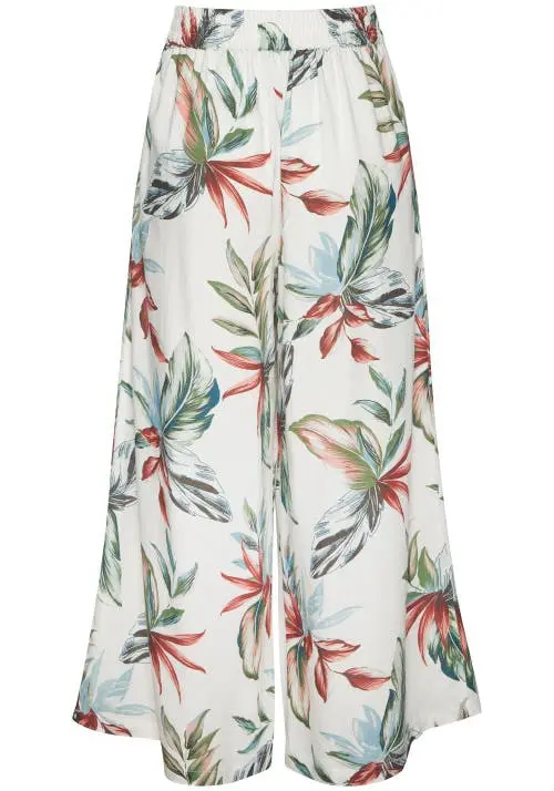 LASCANA Tropical Print Culottes
