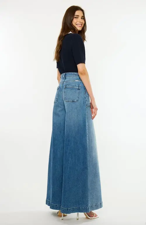 KANCAN Madelyn High Rise Endless Wide Flare Jeans