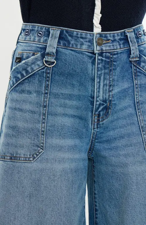 KANCAN Madelyn High Rise Endless Wide Flare Jeans