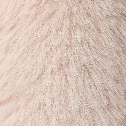 Echo Blair Sheared Mink Faux Fur Jacket - Chai