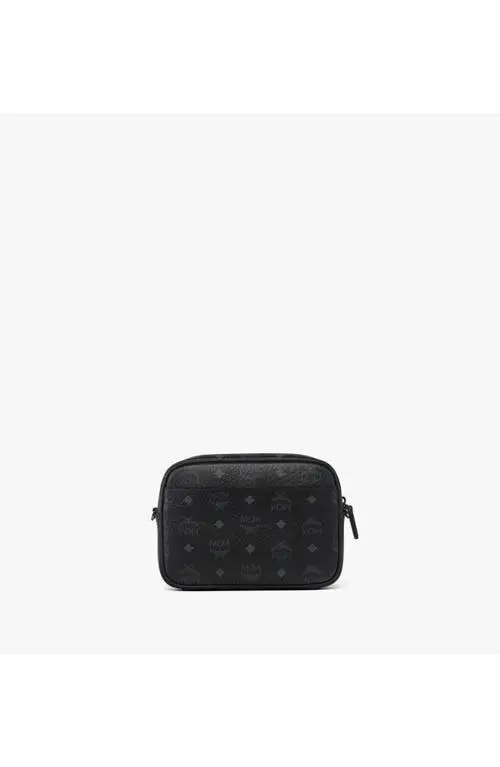 Mcm Small Aren Crossbody In Visetos