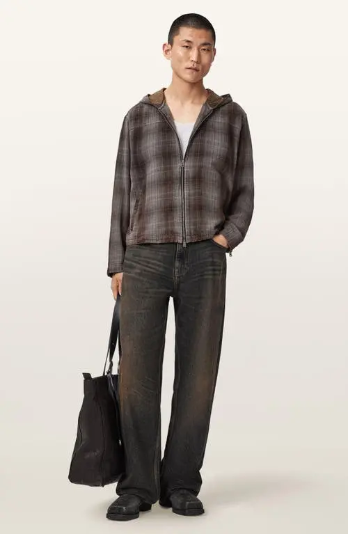 ALLSAINTS Santo Hooded Shirt Jacket