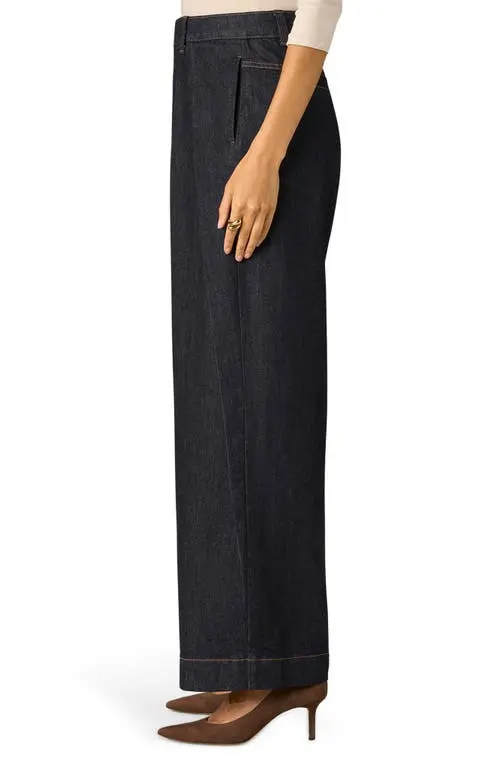 Wit & Wisdom Skyrise Flat Front Wide Leg Jeans