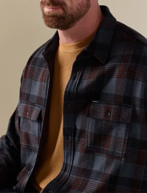 O'Neill Big & Tall Sutton Flannel Sport Shirt