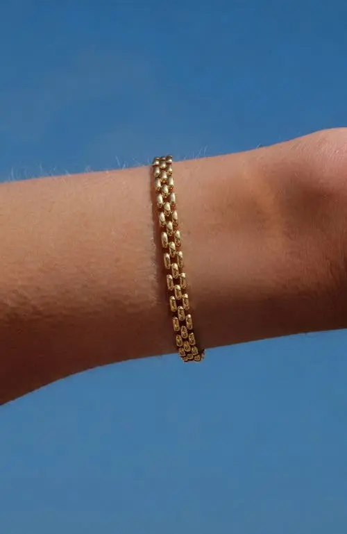RETRO CHIC Rome Chain Bracelet - Gold