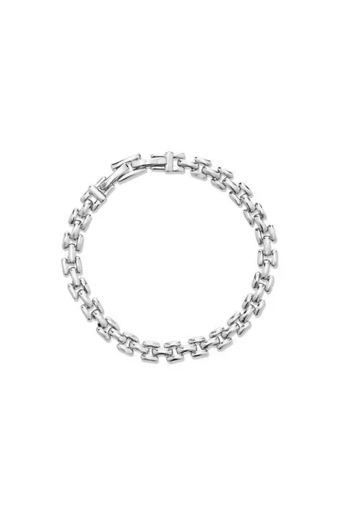 RETRO CHIC Rome Chain Bracelet - Silver