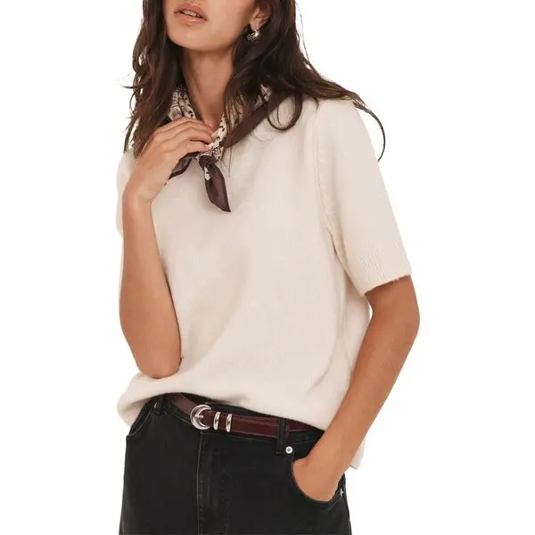 Mint Velvet Fitted Knit Tee