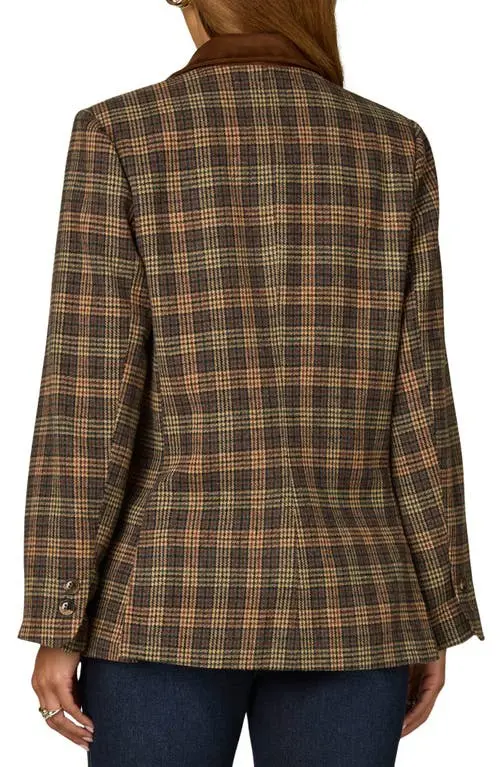 Wit & Wisdom Houndstooth Plaid Jacket