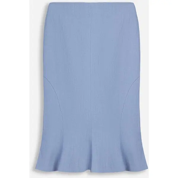 NOCTURNE Fishtail Midi Skirt - Blue