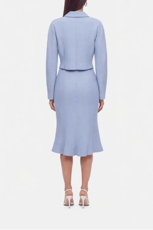 NOCTURNE Fishtail Midi Skirt