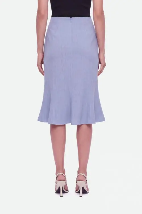 NOCTURNE Fishtail Midi Skirt