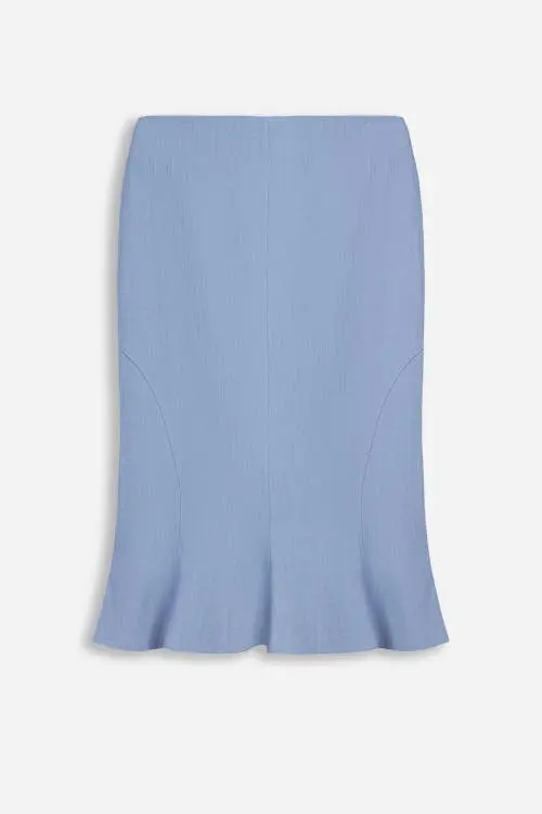 NOCTURNE Fishtail Midi Skirt
