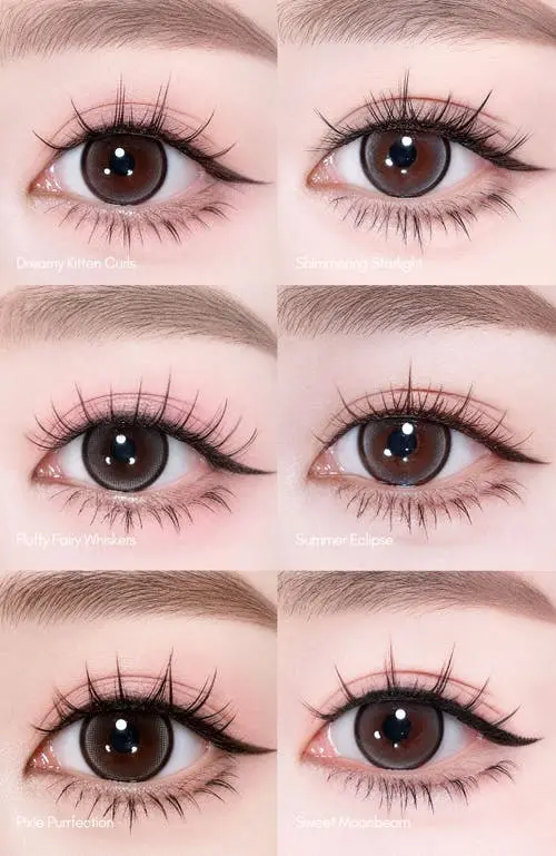CHAR COSMETICS Dreaming Bunny Collection And Pixie Paw Collection Pre-glued Reusable Lashes With Curved Tweezer