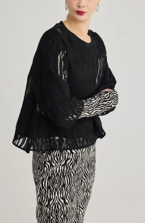 LUUKAA Ida Jacquard Top