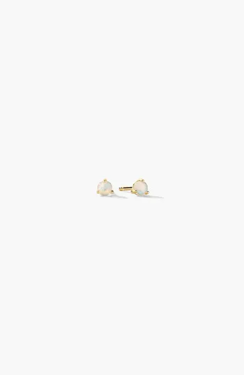 Mejuri Gemstone Studs - Opal