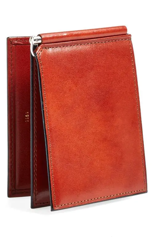 Bosca Old Leather Money Clip Wallet