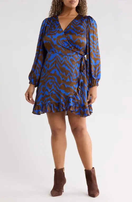 SUGARLIPS Krista Abstract Minidress