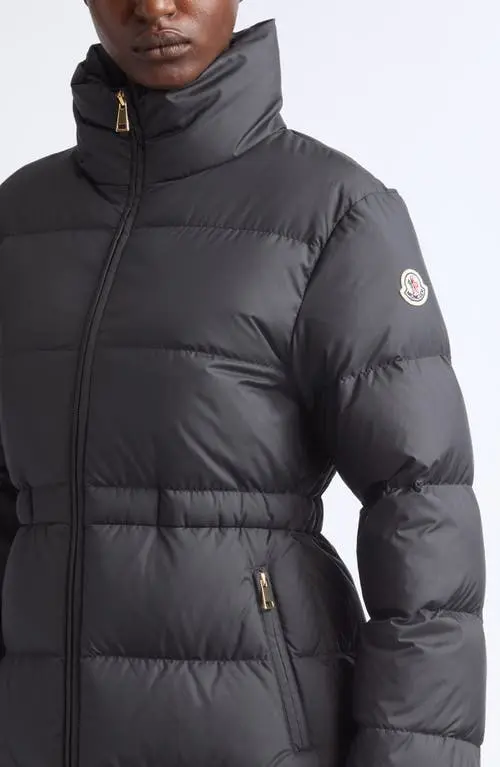 Moncler Brossette Down Puffer Jacket - Black