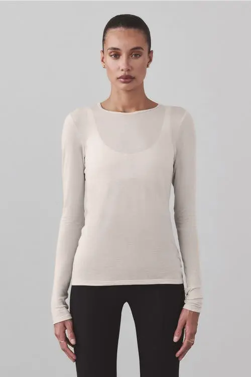 ARTEMIS DICIERO Dasha Longsleeve - Bone