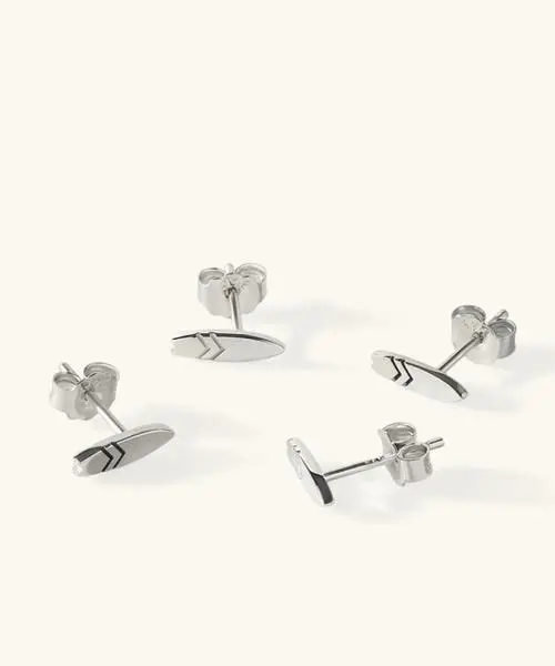 ORA ANA The Waxed Stud Earrings