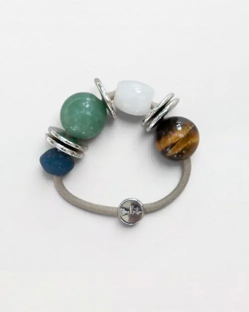 BY LILLA Bracelet Hairties - Moss