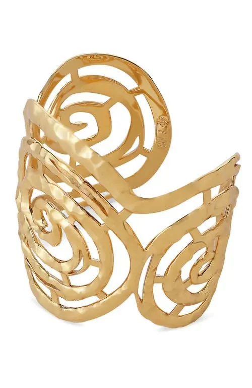 RETRO CHIC Mono Spiral Cuff